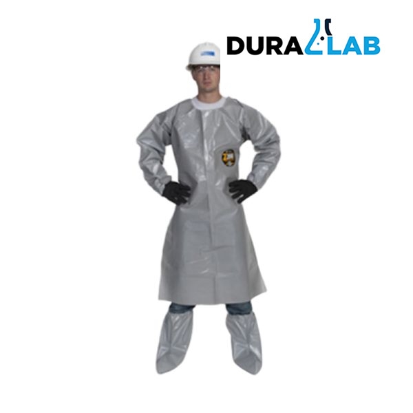 Kappler Zytron Z2B847 Chemical Long Sleeved Apron Grey | Duralab