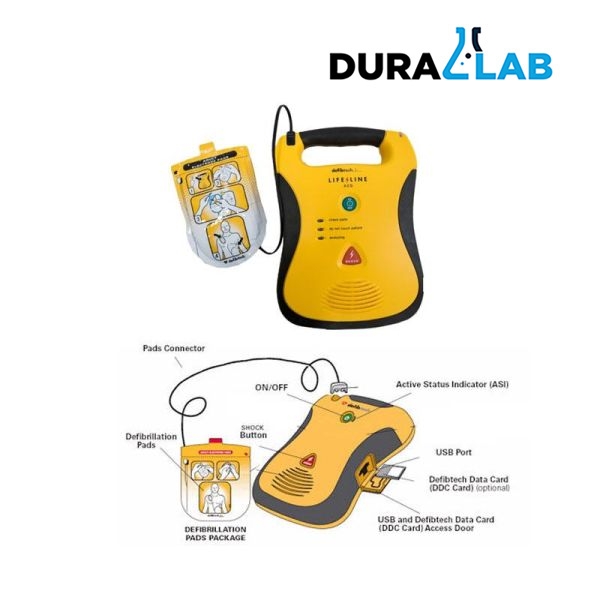 DEFIBTECH Lifeline DDU-100E AED | Duralab