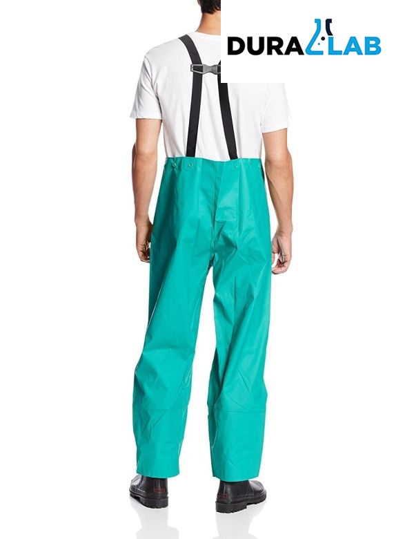 ONGUARD 71050 Chemtex Chemical Resistance PVC Bib Overall Green Size M ...